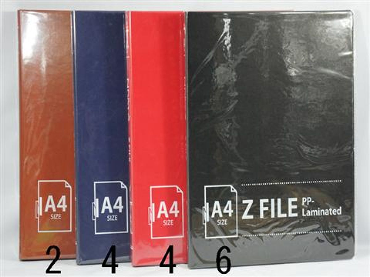 A4 PP貼りZファイル -100均 通販 ダイソーオンラインショップ【公式】